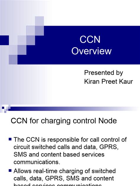 ccn presentation pdf telecommunications computer networking