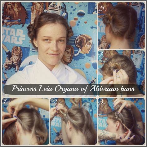 Princess Leia Buns Outline