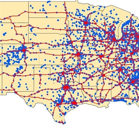 Locations Of Public Ev Charging Stations Download Scientific Diagram