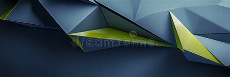 Geometric 3d Triangular Background Abstract Three Dimensional
