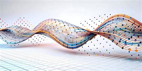 3D AI Powered Algorithmic Flow Vector Concept As A Clean Abstract