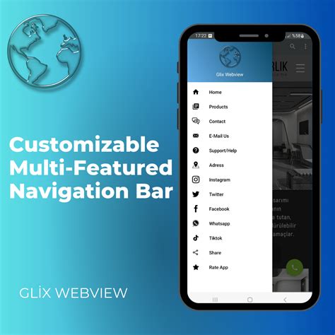 glix smart webview web to app webapp with admob ads code market