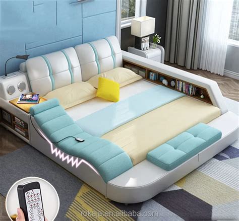 Smart Sex Bed Royal Style Multifunctional Massage Bed