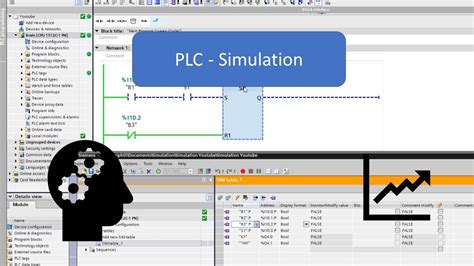 Tia Portal Plc Simulation Plcsim S7 1500 Youtube