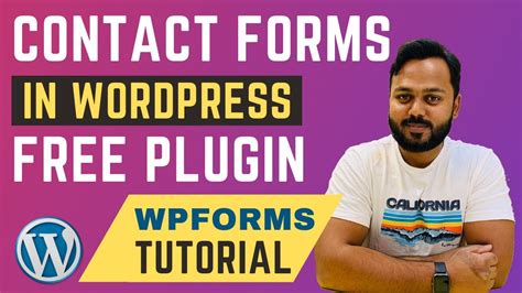 How To Create A Contact Form In Wordpress For Free Wordpress Contact Form Tutorial Wpforms