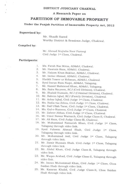 Mock Trial Suit For Partition Pdf Justice Crime And Violence