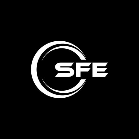 Sfe Letter Logo Design In Illustration Vector Logo Calligraphy