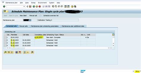 Badi For Maintenance Plan Due Date Updating Sap Community