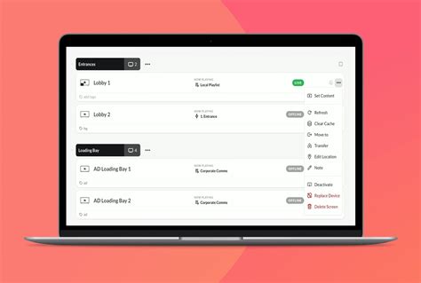 Replace Device Feature Swap Out A Device Without Having To Re Pair Your Screen Screencloud