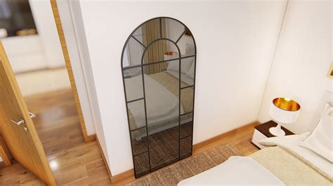 3d Sklum Metal Window Effect Wall Mirror Diana Lumion Library Turbosquid 2082251