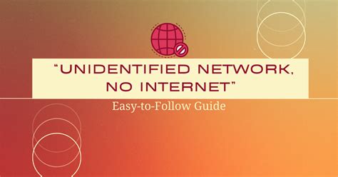 [fixed] windows “unidentified network no internet” error