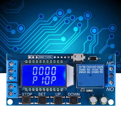 Delay Relay Module 5v 12v 24v Time Delay Relay Module Delay Off Cycle