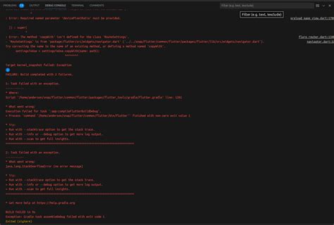 Error When Trying To Run Flutter App From Thingsboard Issue 42