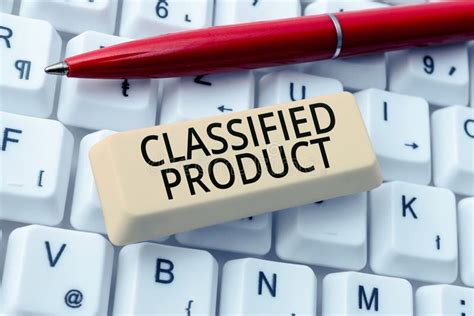 Writing Displaying Text Classified Product Internet Concept Sensitive Data Top Secret