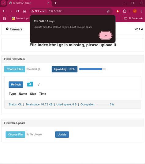 issues with esp3d 3d printer controller on esp01 module networking