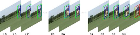 Examples Of Tracking By Detection Results The Bounding Boxes With