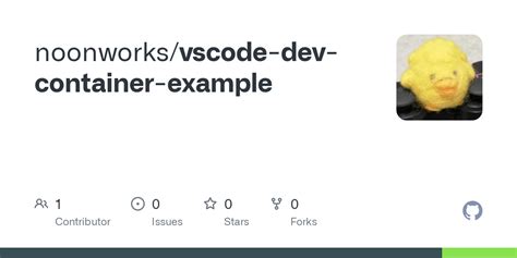 GitHub Noonworks Vscode Dev Container Example