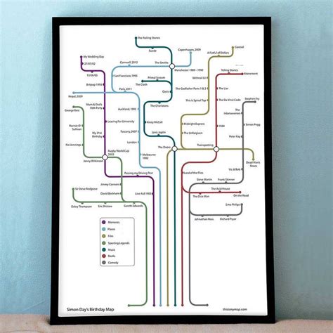 Personalised Tree Map Print By This Is My Map Notonthehighstreet Com
