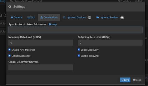 I Broke My Syncthing What Are The Default Settings Support Syncthing Community Forum
