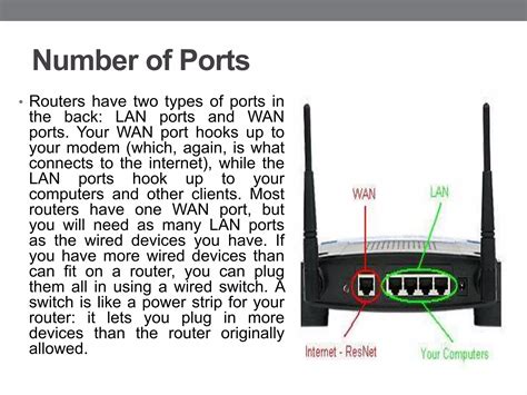 Setting Up A Network Pptx Computer Networking Computing