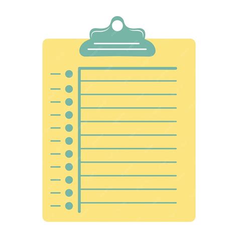 Premium Vector Memo Notepad With Pin Cute Lined Notebook Template For