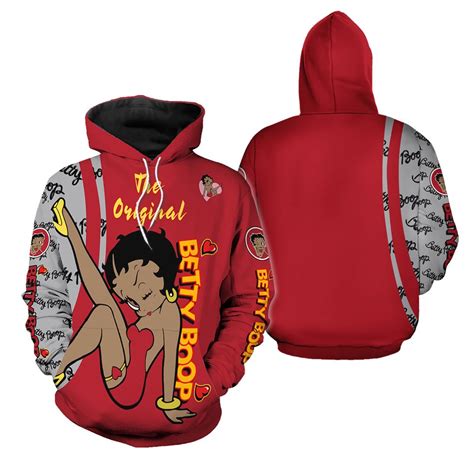 Betty Boop 3d Hoodie The Original Betty Boop 3d Hoodie Sold By Jamaica