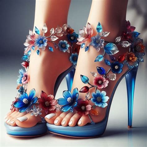 👠beautiful Glass Heels For Ladies👠 Whimsical Shoes Fairy Shoes