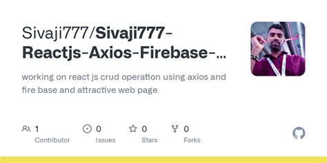 Github Sivaji777sivaji777 Reactjs Axios Firebase Atractiveuidesign