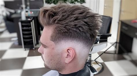 Как правильно сделать переход машинкой в мужской стрижке Сликбэк Banxi School Youtube