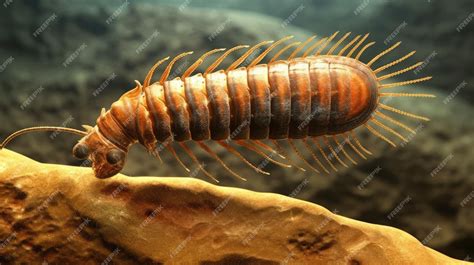 Premium Photo A Close Up Of A Centipede