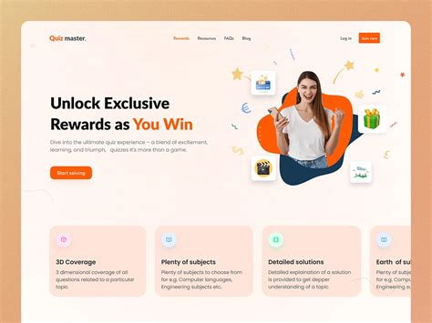 Quiz Website Designs Themes Templates And Downloadable Graphic Elements On Dribbble
