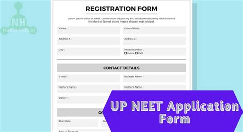 UP NEET Application Form Date How To Fill MBBS UP Admission Form