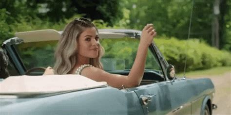 Lets Ride Woman Driving A Car 