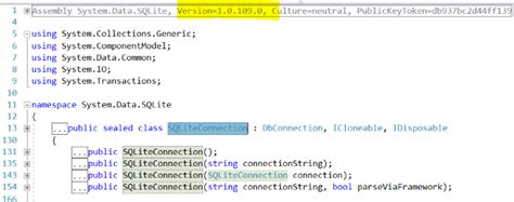 Net Could Not Load File Or Assembly System Data Sqlite Version Why Does It