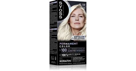 Syoss Color Metallic Collection Permanent Hair Dye Uk