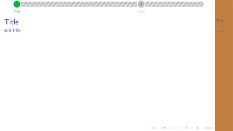 Header Conflict Between Headline And Sidebar Beamer Stack Overflow