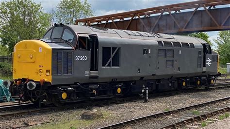 Class 37 37263 Severn Valley Railway Thrash And Light Loco
