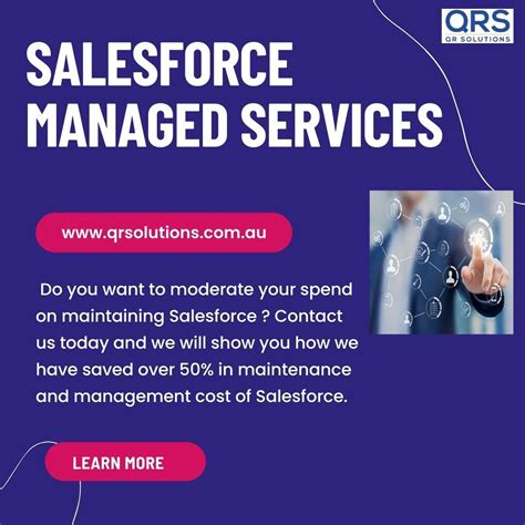 Qr Solutions Pty Ltd On Linkedin Salesforcemanagedservices