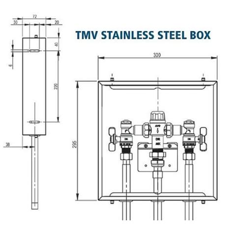 Tmv In Stainless Steel Box Avg 20mm At Plumbing Sales