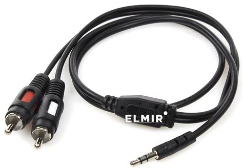 Кабель аудио Atcom 3 5мм Male 2xrca Male 0 8 м 10810 купить Elmir цена отзывы характеристики