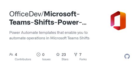 Github Officedev Microsoft Teams Shifts Power Automate Templates Power Automate Templates