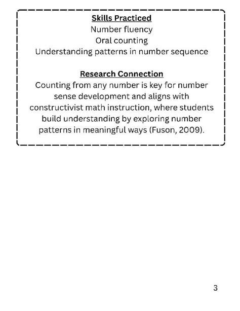 Count On Building Number Fluency To 100 By 1s And 10s By Brooklyns