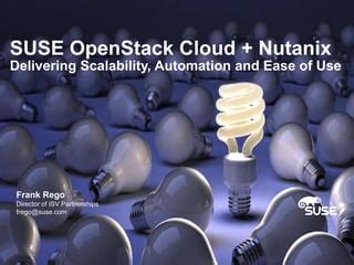 SUSE OpenStack Cloud Nutanix PPT