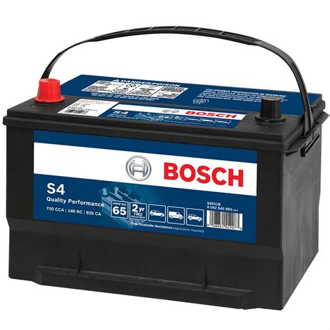 Bosch Automotive S4-24F Bosch S4 Quality Performance Batteries | Summit ...