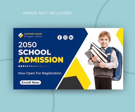 Premium Vector Youtube Video Thumbnail School Learing Courses Web