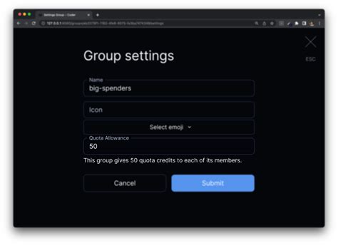 Resource Quotas Configuration Coder Docs