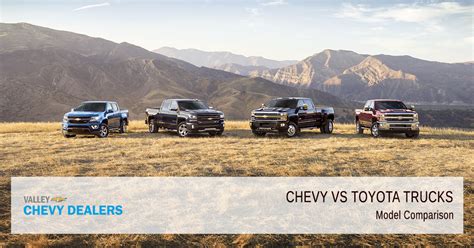 Chevrolet Vs Toyota Which Are Better Valley Chevy Az