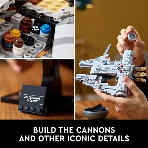Legp Space Wars Millennium Falcon Building Blocks 25th Anniversary S