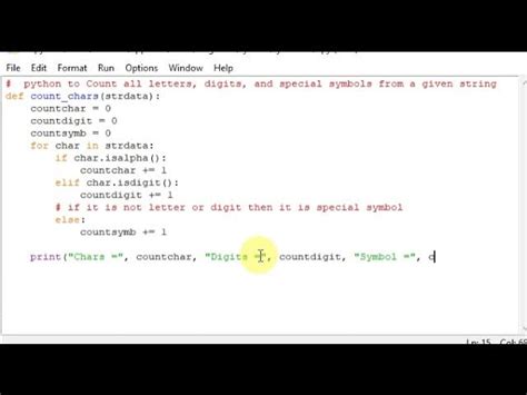 Uppercase Alphabet Count For A Given String In Python Codespeedy