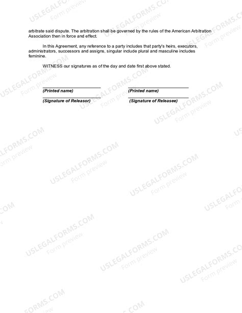 Release And Waiver Of Liability Regarding Repair Of Automobile